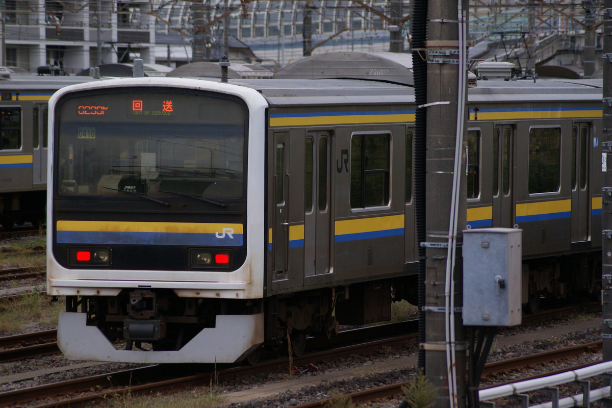 幕張車両センター観察（209系・E217系）と、久しぶりな東京メトロ東西線撮影記。15000系東葉車代走。友情出演：新京成N838編成 - ひがなり雑記帳