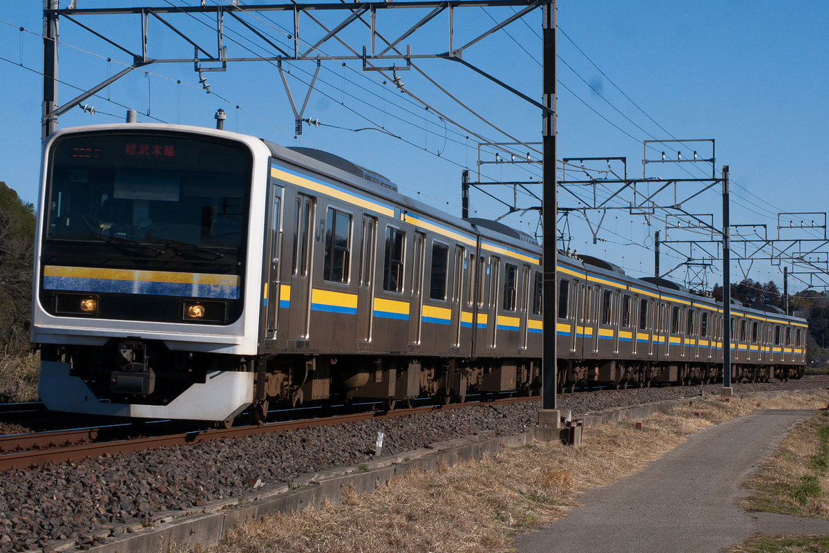 君に花咲く朝のモノサク(？) 255系しおさい・E259系・E217系・209系の撮影だよーん。【総武線撮影記】 - ひがなり雑記帳