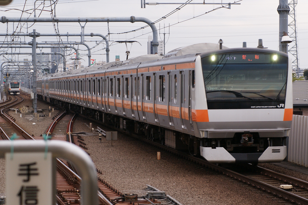 わくわく中央快速・緩行線撮影記。E233系グリーン車、10両、E353系、E231系、メトロ05系等。 - ひがなり雑記帳