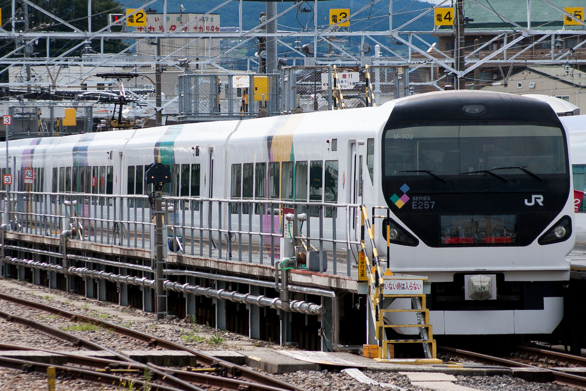 一昔前の中央快速線の思い出。205系むさしの号、215系ホリデー快速、E257系あずさ・回送・臨時快速（代走）。 - ひがなり雑記帳