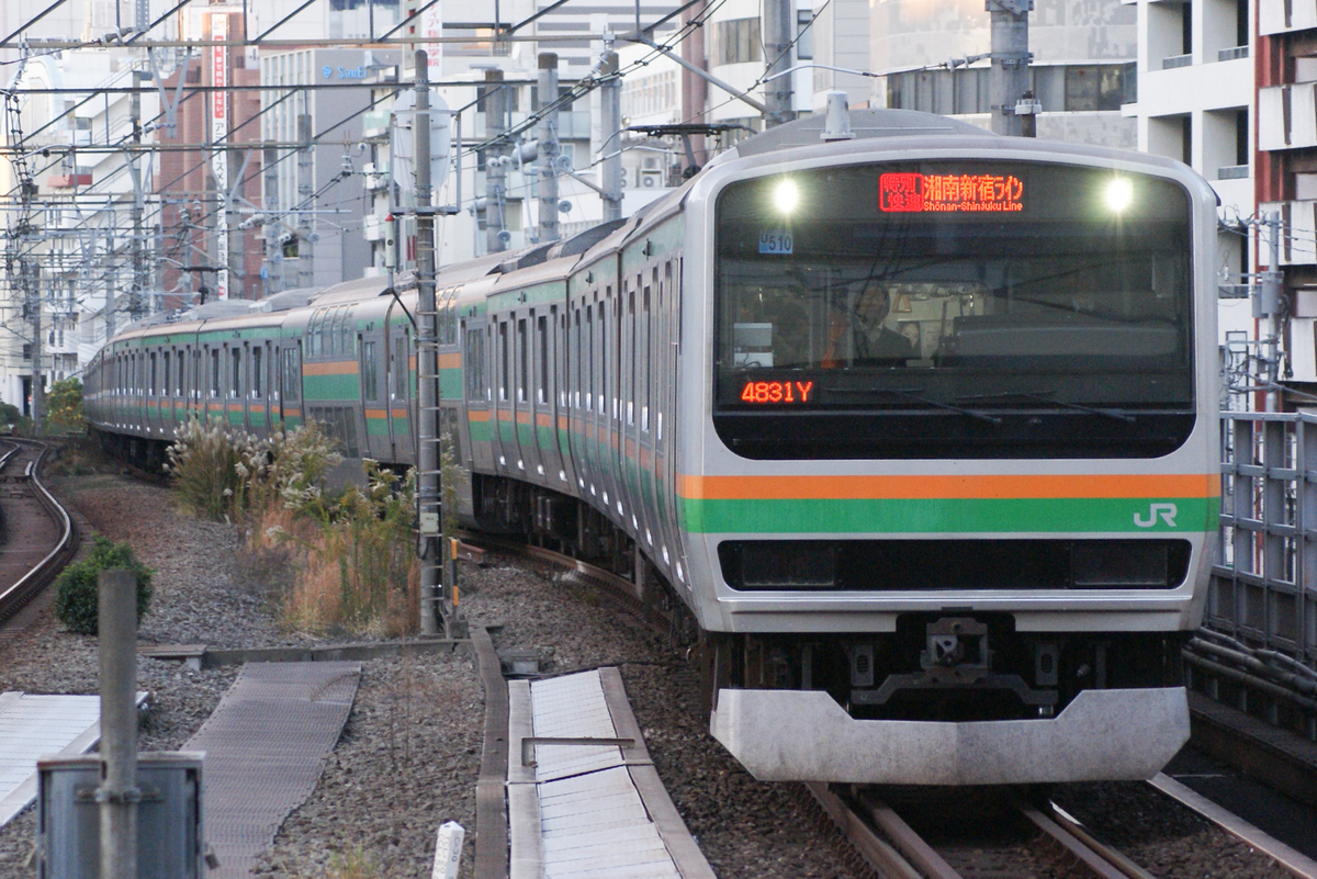 恵比寿での湘南新宿ライン・埼京線・山手線撮影記。E231系、E233系、E235系、E259系成田エクスプレス、りんかい線70-000形。中央線E233系の臨時回送と、帰り道のE259系 ...