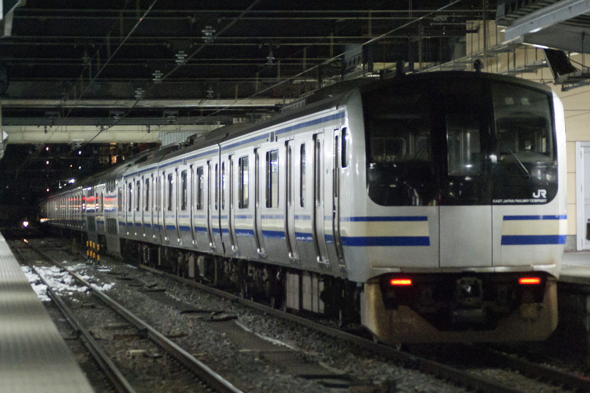 【また？】長野駅でE217系配給を迎撃。211系・115系・383系・SR1系・E353系等も。W7系でのあさま632号代走。 - ひがなり雑記帳