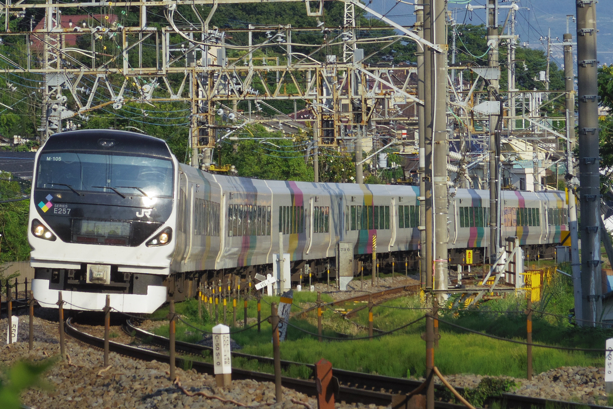 中央東線撮影記 。E257系0番台あずさ・かいじ、E353系スーパーあずさ。 - ひがなり雑記帳