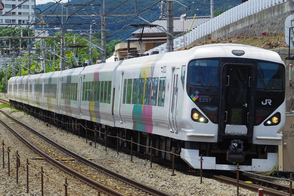 中央東線撮影記 。E257系0番台あずさ・かいじ、E353系スーパーあずさ。 - ひがなり雑記帳