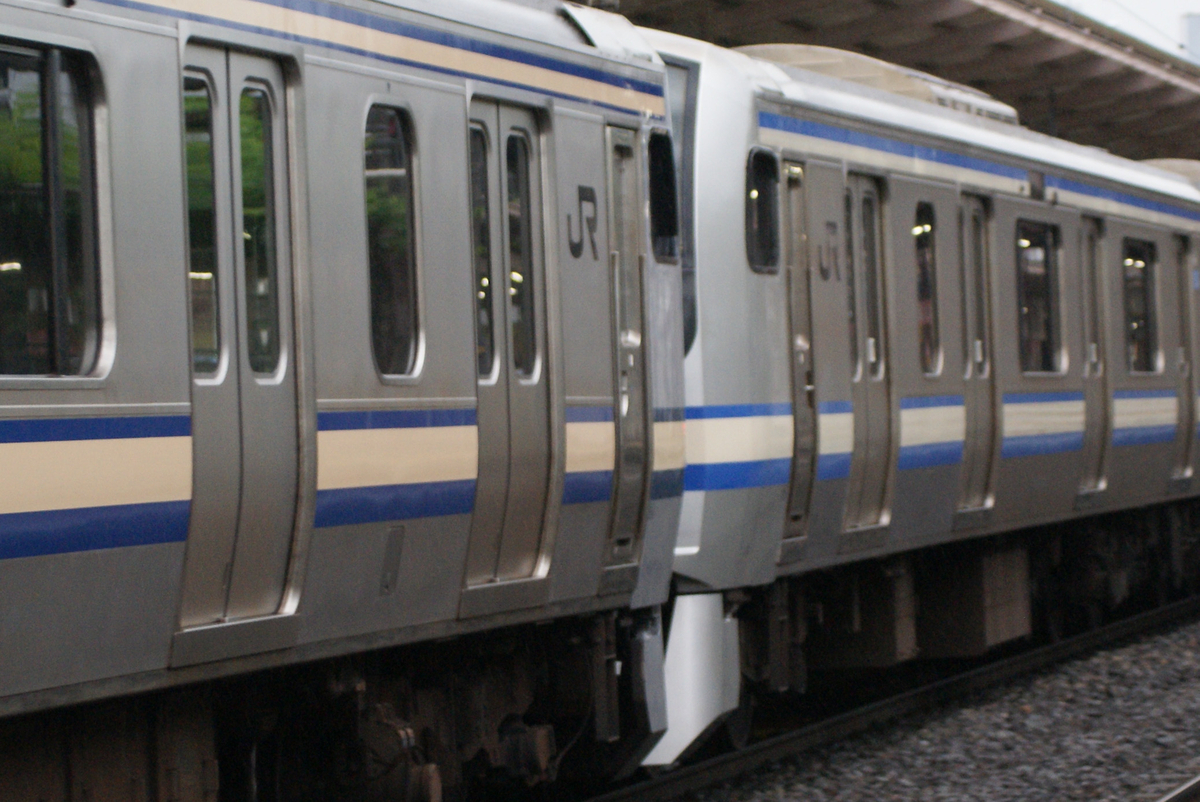 6月25日 EF64形1031号機牽引のE217系Y-101+Y-102編成廃車回送（E217系最後のNN入場） - あるふぉの落書き帳