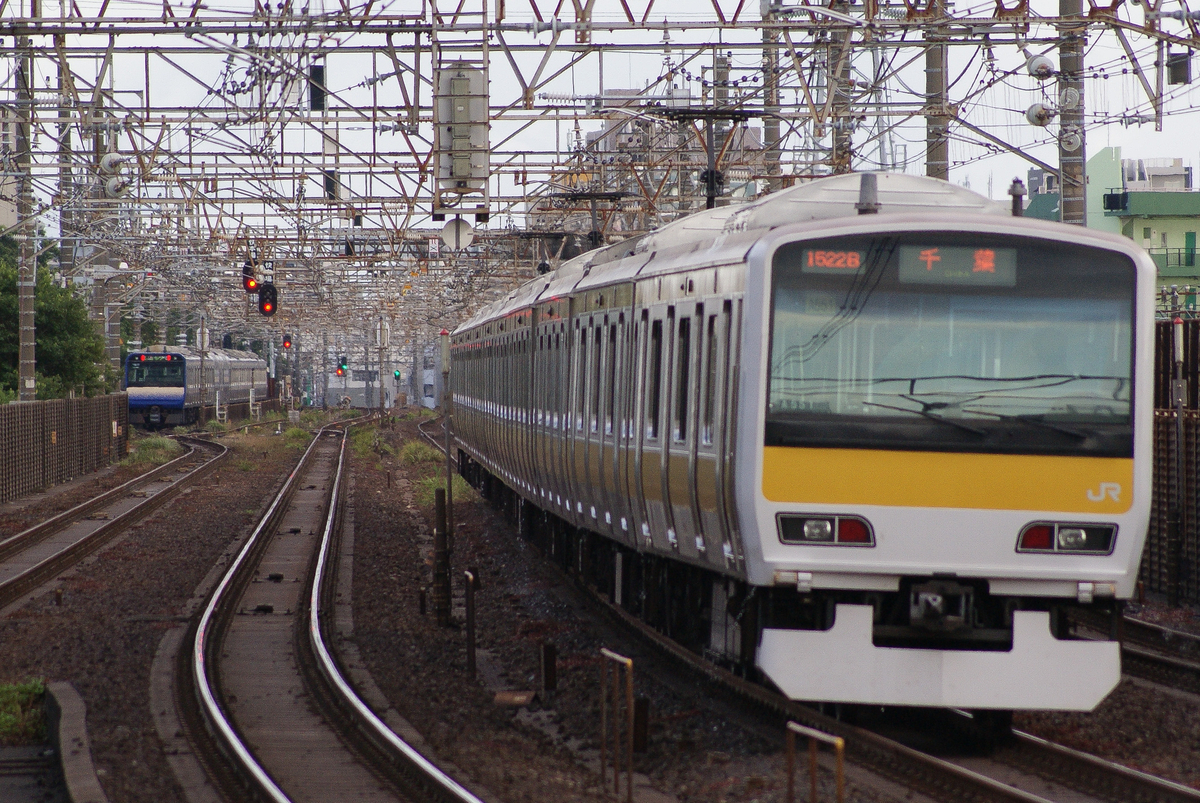 総武線撮影記【in夏】継続中。E257系500番台「佐原夏祭り」、E231系0番台と500番台(山手線時代も含む)、E235系1000番台、しおさい・成田エクスプレスE259系、幕張車両 ...