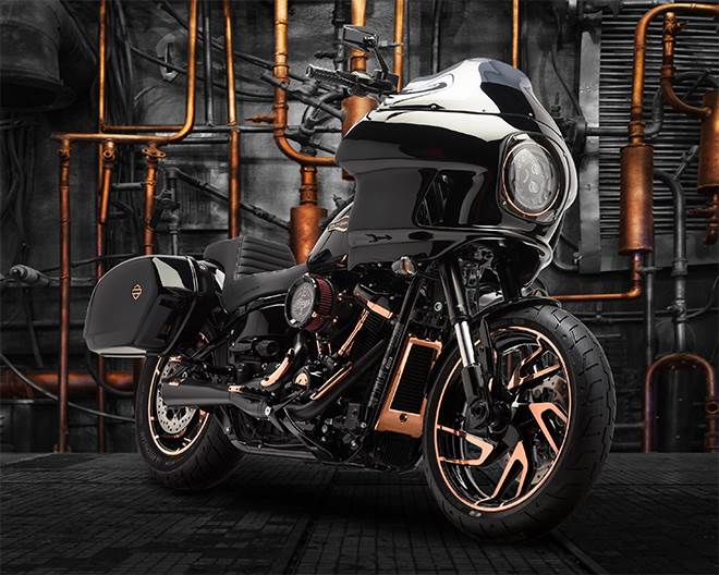 パーツ：CHD Customs「FXRT Fairing Mount Kit for M8 Softails」 - Cray Cray Post