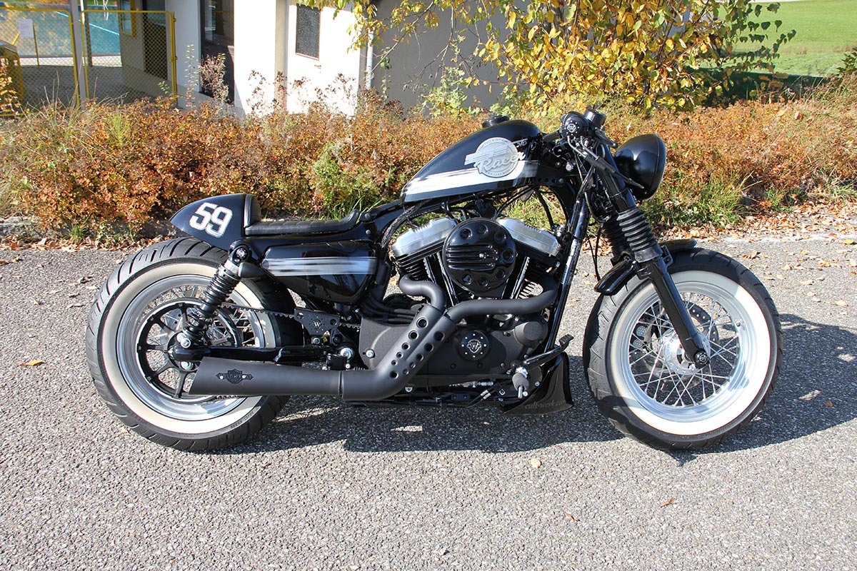 パーツ：Cult Werk「Harley Sportster Rear Fender Cafe Racer」 - Cray Cray Post