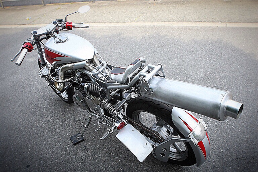過去に作ったカスタムバイク HONDA GB400TT - CustombikeLIGHT カスタムバイクライトのブログ