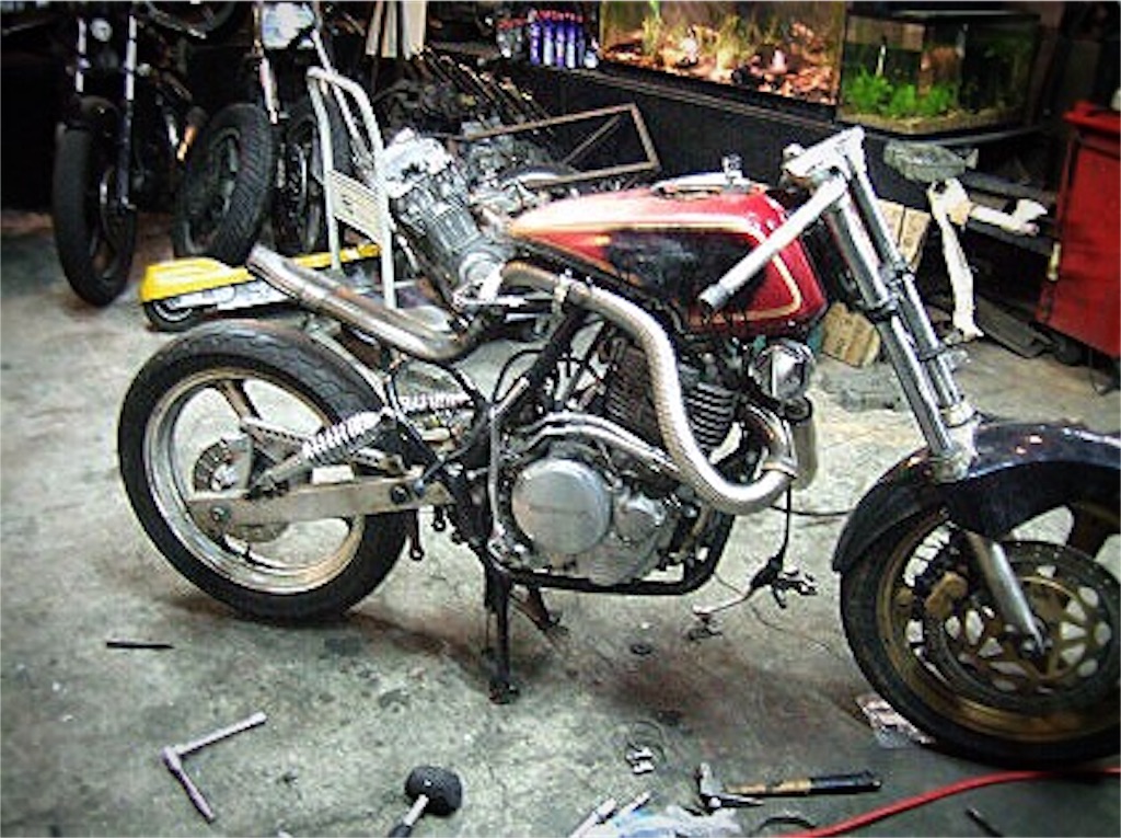 過去に作ったカスタムバイク HONDA GB400TT - CustombikeLIGHT カスタムバイクライトのブログ