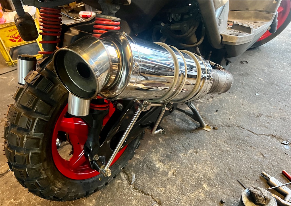 BW‘S125 林道キャンプ仕様 スタート！ - CustombikeLIGHT カスタムバイクライトのブログ