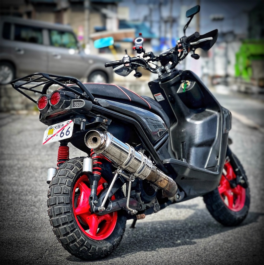 BW’S125 林道キャンプ号 完成とインプレッション - CustombikeLIGHT カスタムバイクライトのブログ