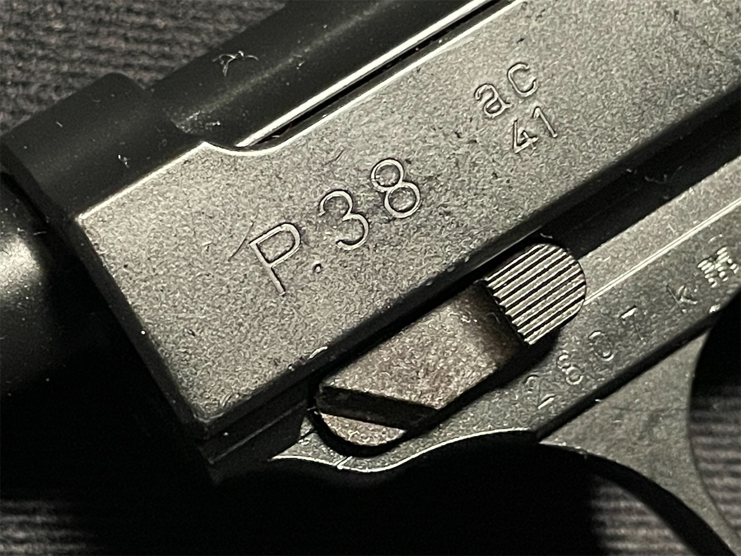 マルゼン ワルサーP38のバレルを・・・バラすッ！ - DT10mmAUTOの日記