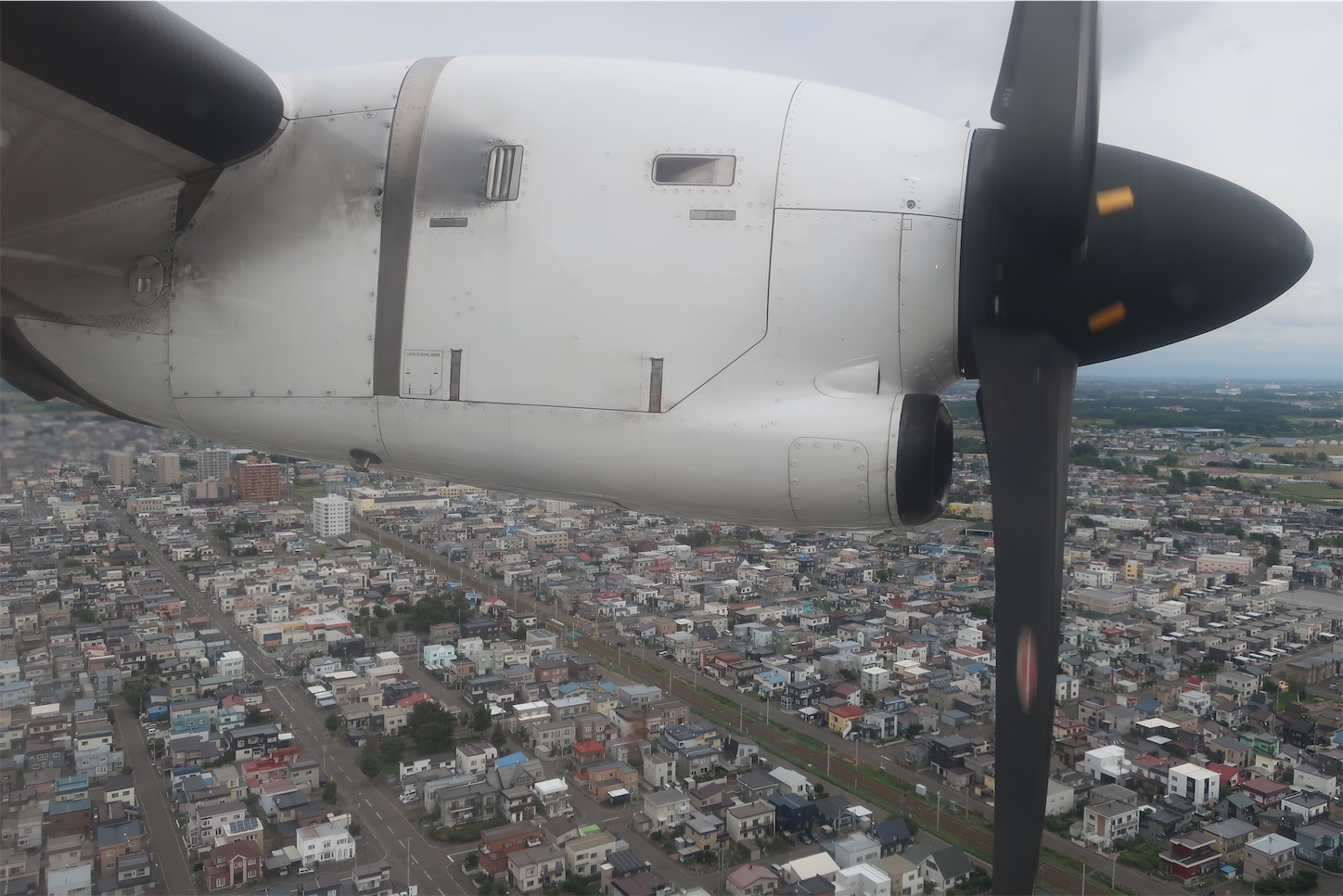 初のターボプロップ搭乗 HAC 女満別-丘珠 JL2720 搭乗記 - 航空三昧