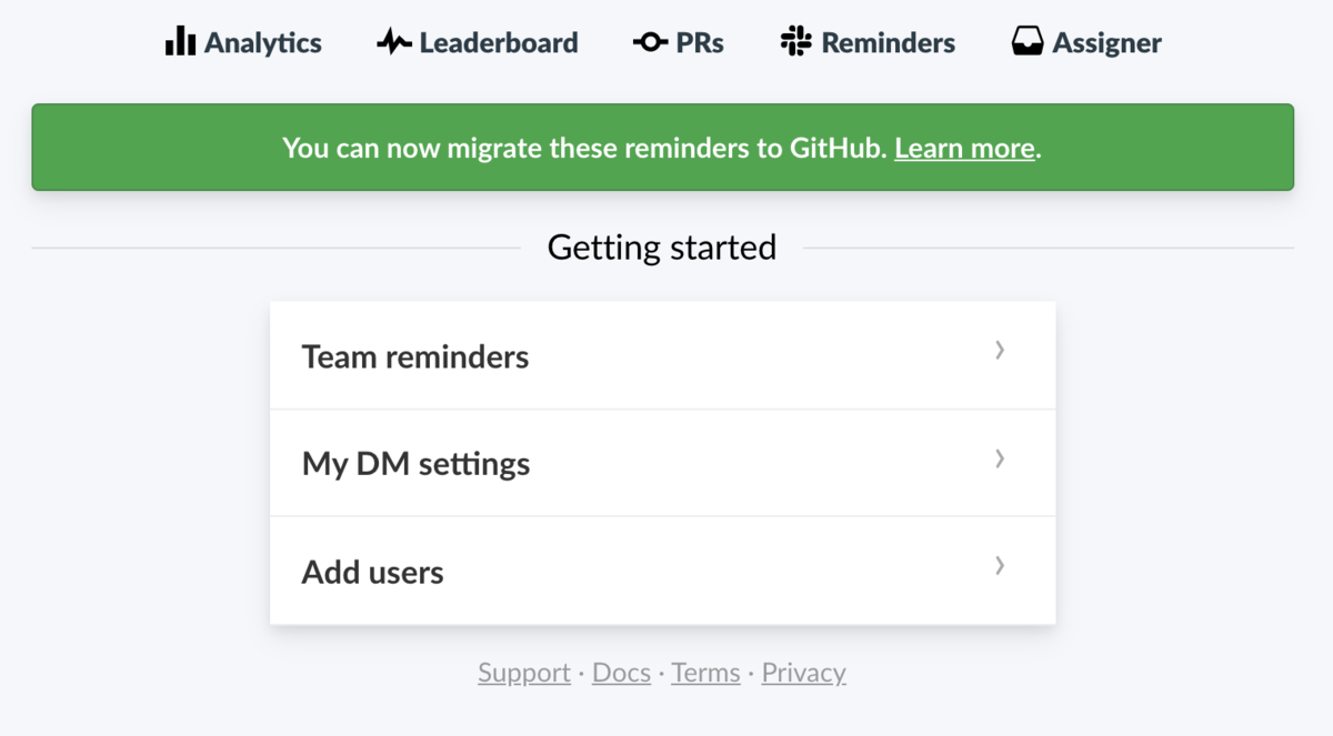 GitHub Scheduled remindersにPull Pandaからさっそく切り替えてみた - Studyplus Engineering Blog