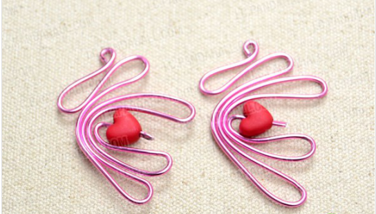 Learn from Beebeecraft How to Make WigJig Swan Earrings with Wire ...