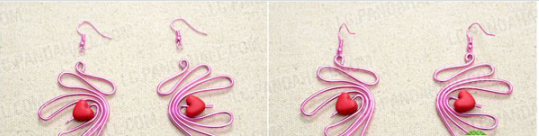 Learn from Beebeecraft How to Make WigJig Swan Earrings with Wire ...
