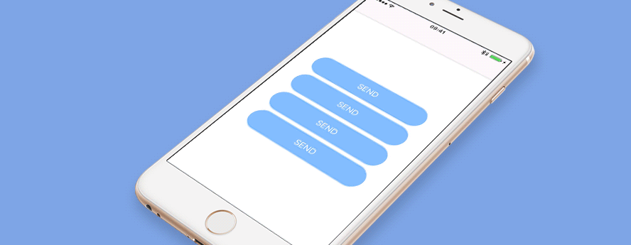 CRNetworkButton – iOS的发送按钮 - Cleveroad blog