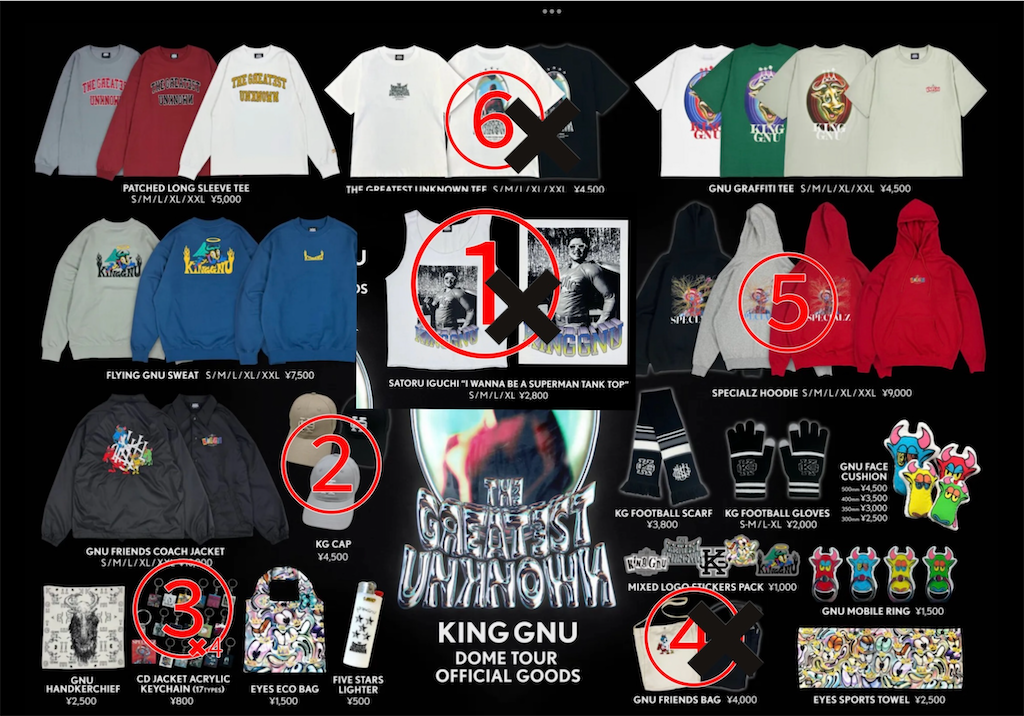 King GnuのPayPayドームライブに参戦！【福岡】 - DeNA大好き ブログ ベイスターズ 応援 日記