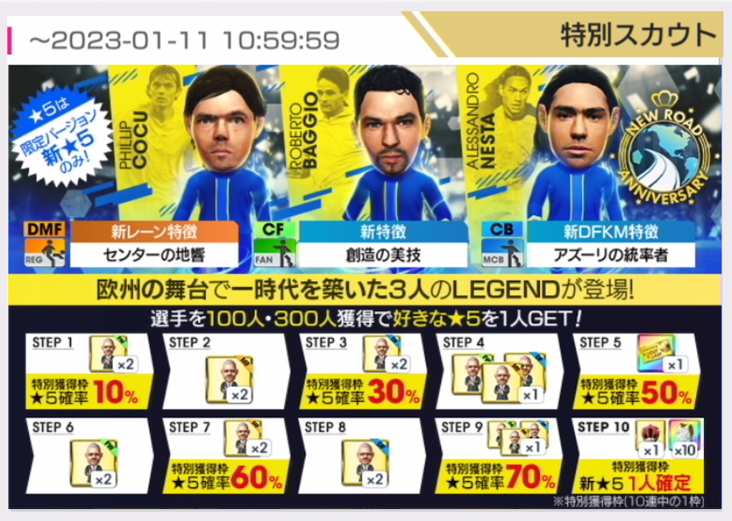 ニューロードアニバーサリーガチャに挑戦！ - ドン式ぶろぐ