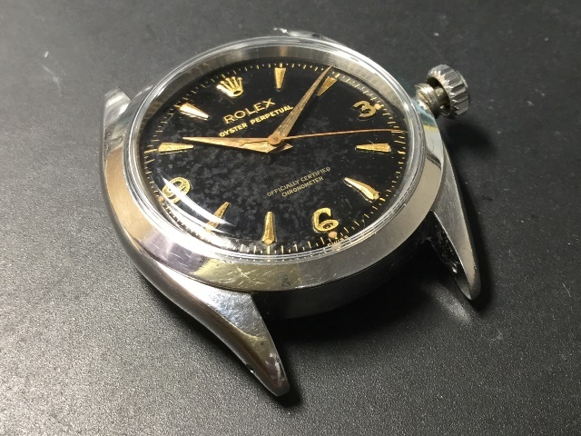 Rolex oyster perpetual ref.6580 cal.1030 （その4：組立編；自動巻き・外装） - 古時計にワニ革着せて