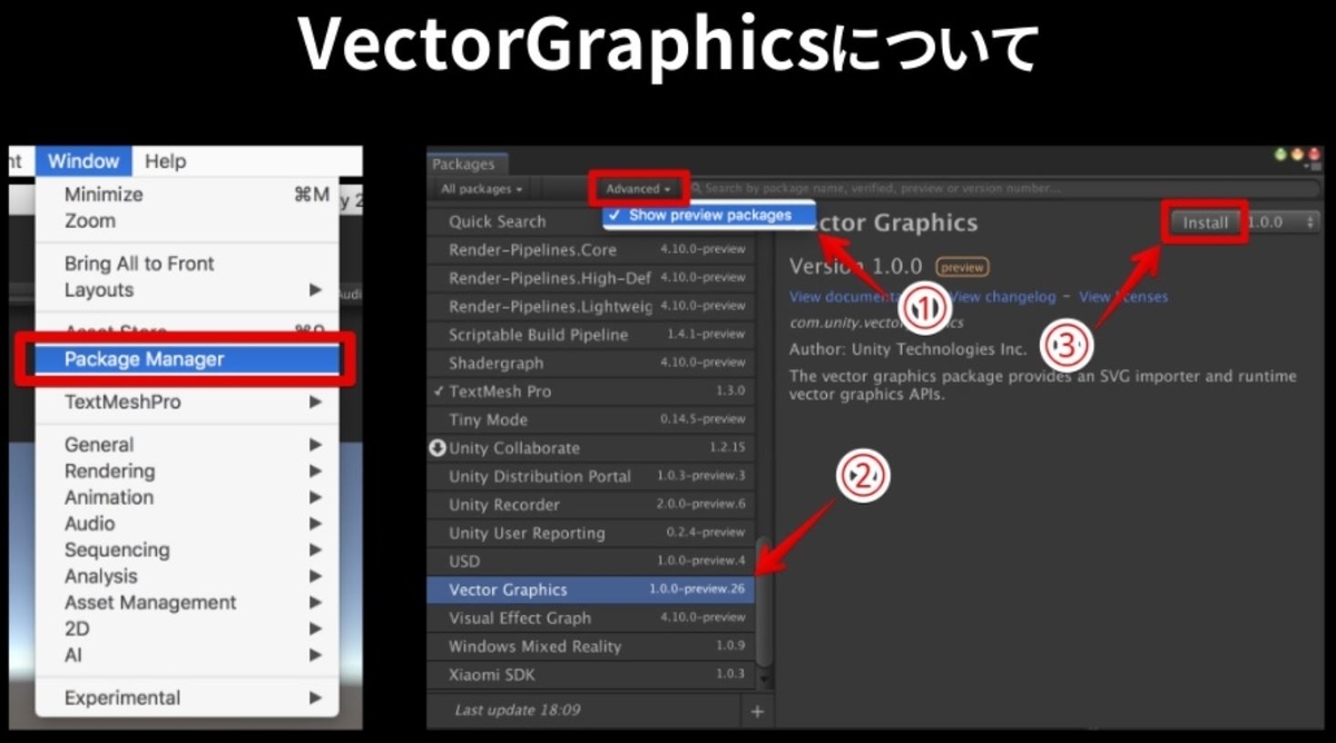 VectorGraphicsを触ってみる - E-CAT’s diary