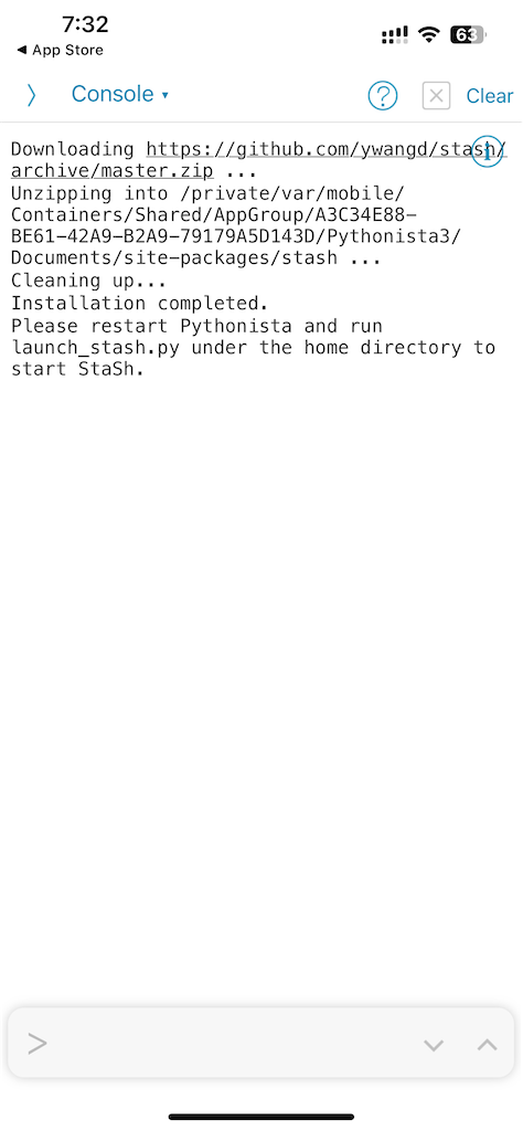StaShのインストール方法 - ショートカットとPythonで