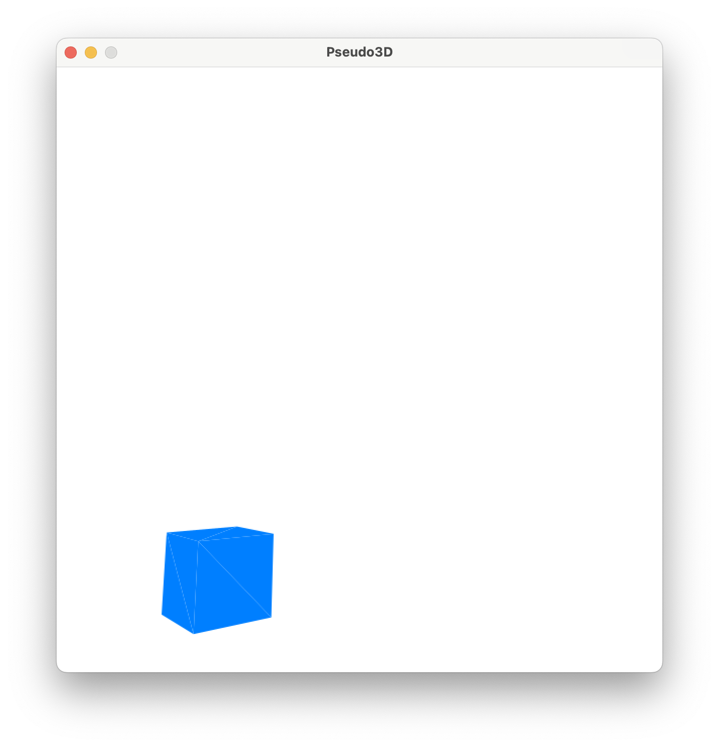 【Processing】P3Dを使わずに三次元の物体の描画を試みる(2) - 「毎日Unity」の技術ブログ