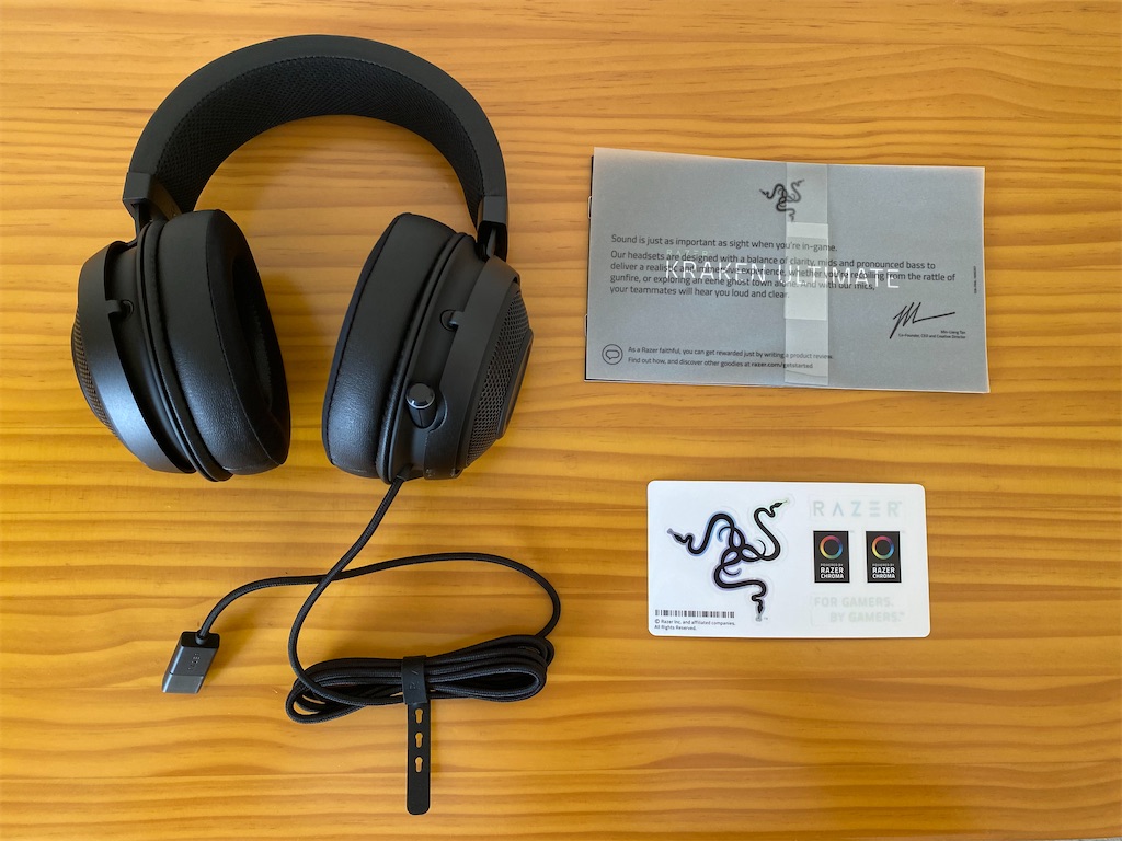 【商品レビュー】Razer Kraken Ultimate - 「Edunity」のゲームブログ