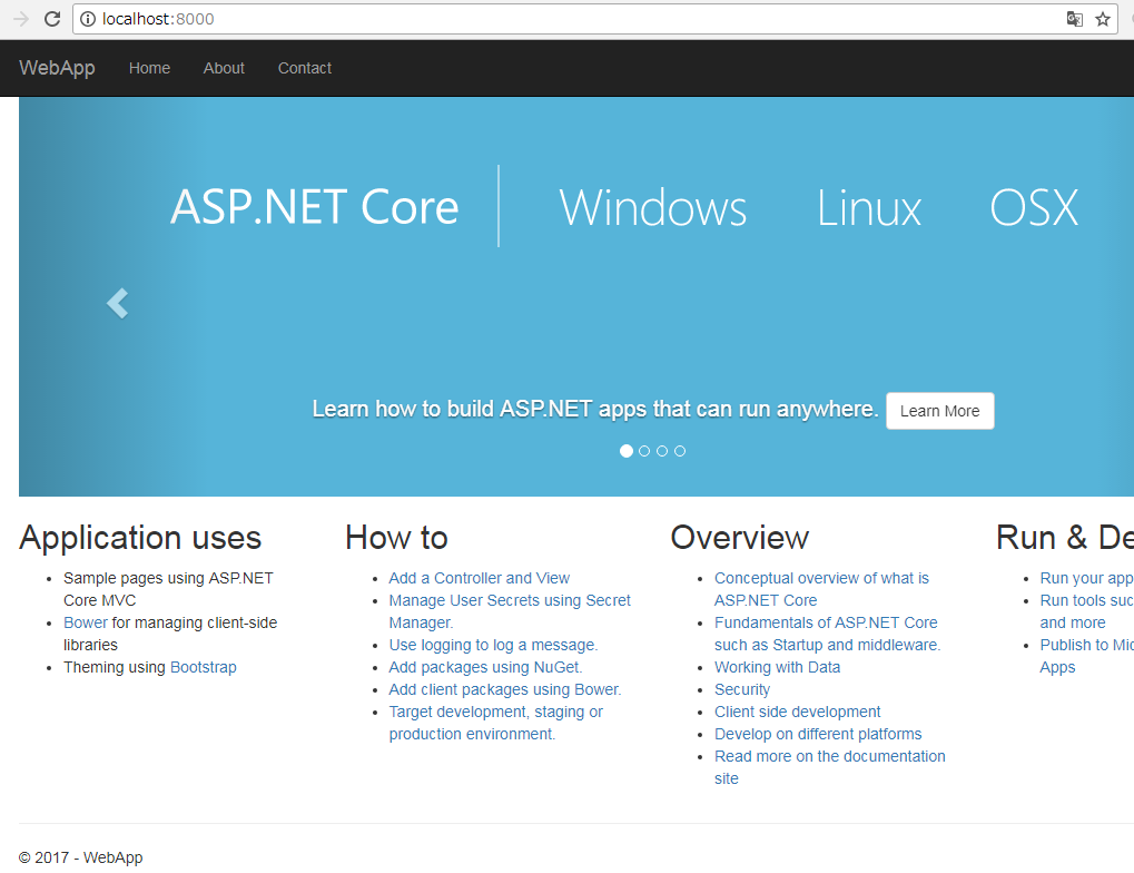 ASP.NET Core 1.1 のWebアプリケーションを ASP.NET Core 2.0 にマイグレーションする - きときと