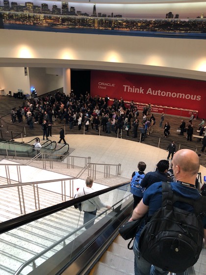 Oracle Code One 2018[1日目] - EVGENIYの日記