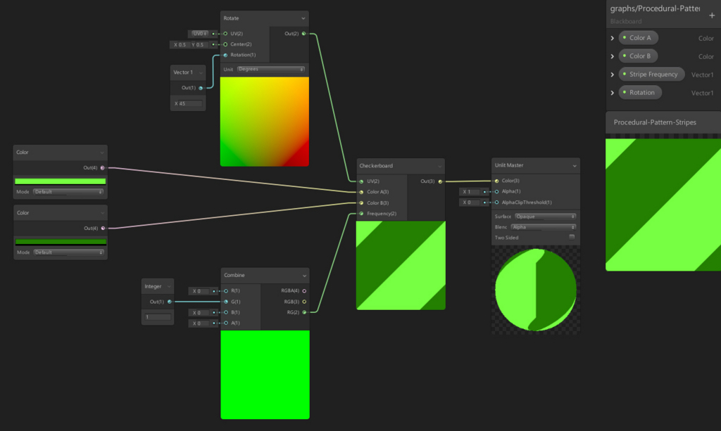 【Unity】初めて『シェーダーグラフ』でシェーダーを学んでみる 基礎編.㉘ - 最強のエフェクトデザイナーになるブログ