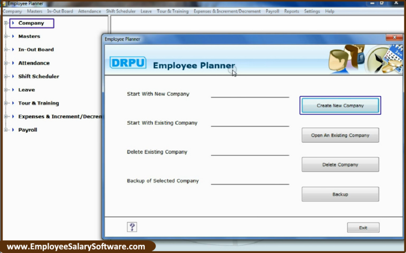 Generate Your Company Profile for managing Employee records using DRPU ...