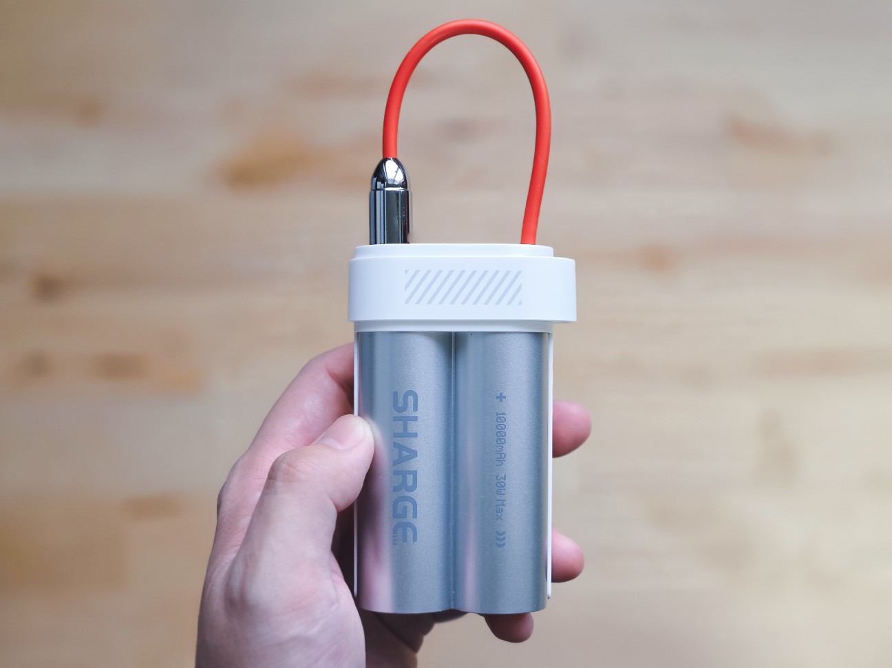 【SHARGE Pouch Mini】小さくても10000mAhの大容量モバイルバッテリー - ガジェットブログ EmuLog-Hatena