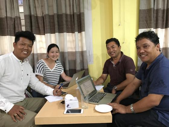 Atit Lamaさん インタビュー記事編集後記 - ネパールインターン生の奮闘記