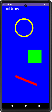 【Android Studio】onDraw - 日々是好日～every day is a good day～
