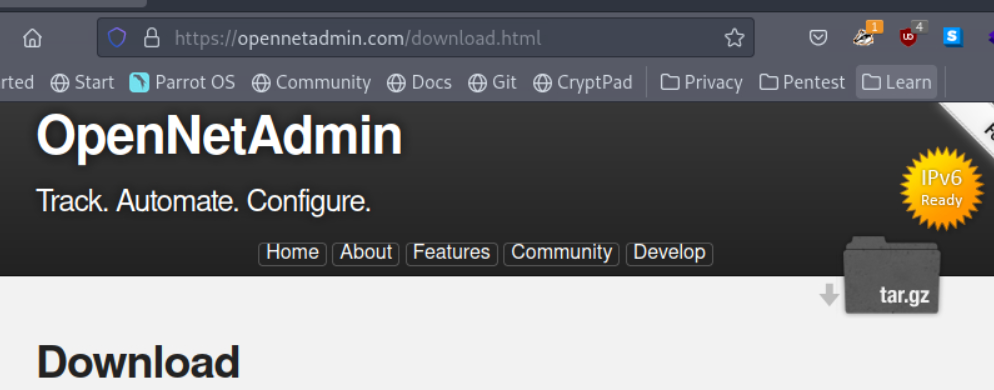 Openadmin -writeup- - ただのメモです