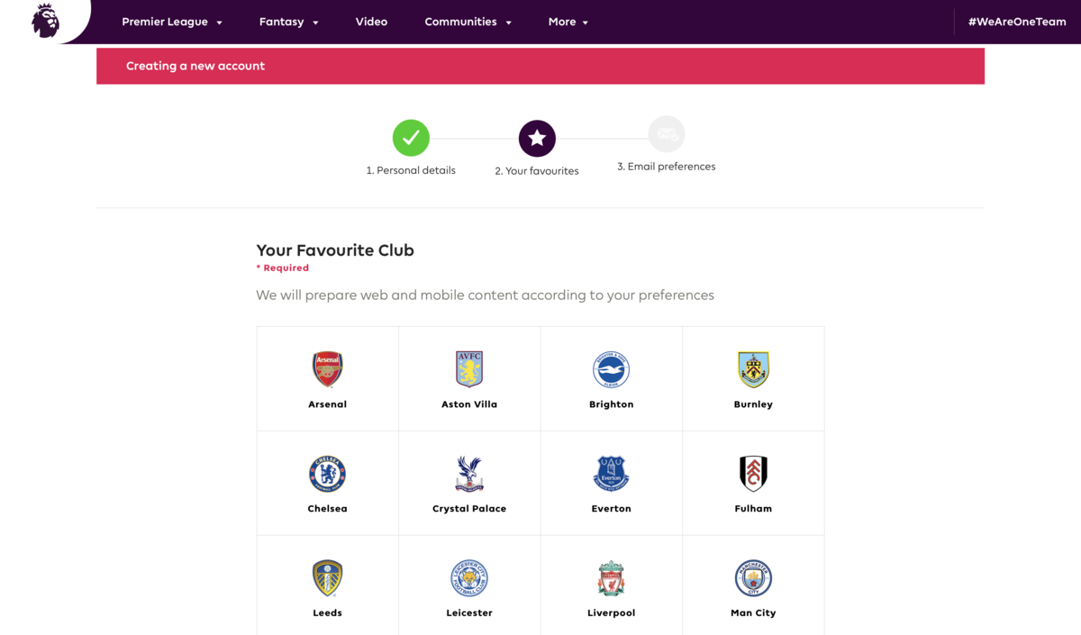 Fantasy Premier Leagueのはじめかた（PC / Webサイト版） - Fantasy Premier Leagueを楽しもう！