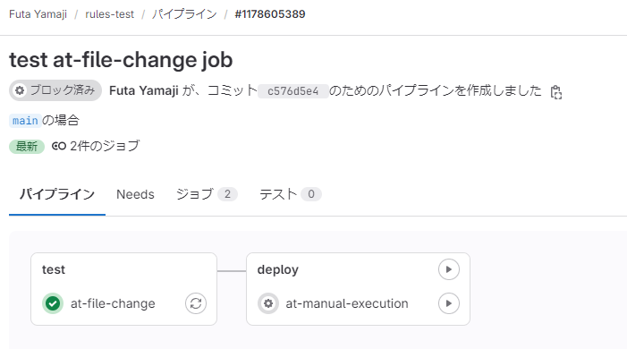 GitLab rulesを試す - TECHSTEP