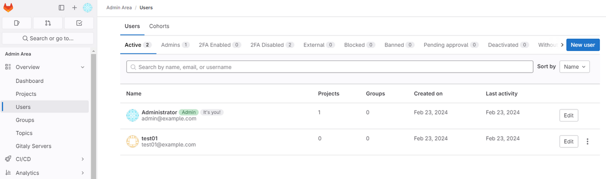 GitLabのバージョンアップを実行する (16.7.0 → 16.9.1) - TECHSTEP
