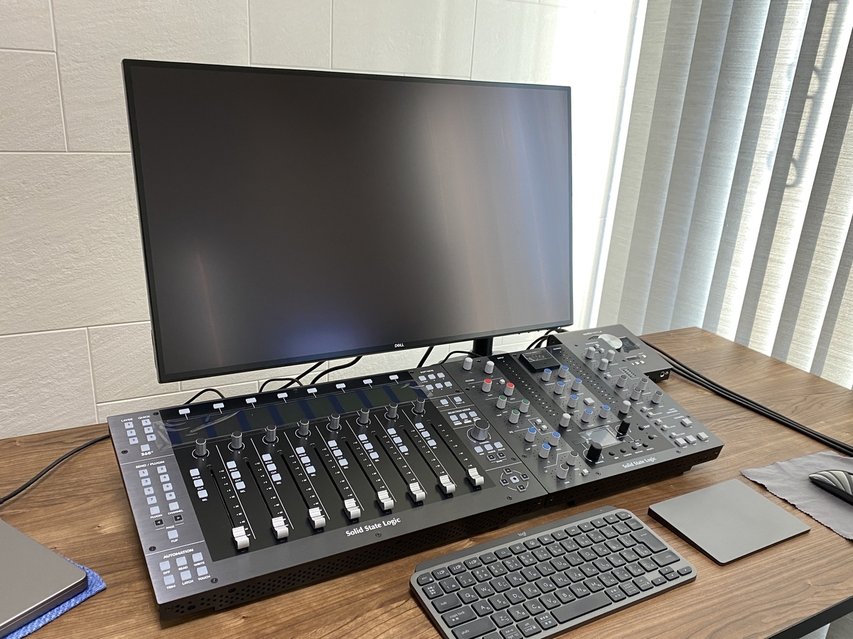 Solid State Logic UF8とUC1の接続 - FairWind-Weblog