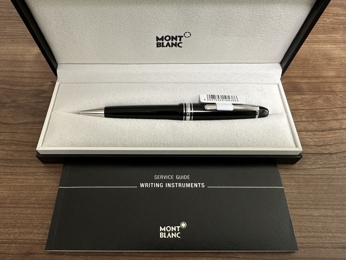 【購入】Mont Blanc マイスターシュテュック プラチナ ル・グラン P161 ボールペン - FairWind-Weblog