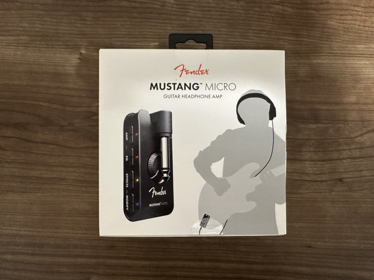 【購入】Fender Mustang Micro & Mustang Micro Case - FairWind-Weblog