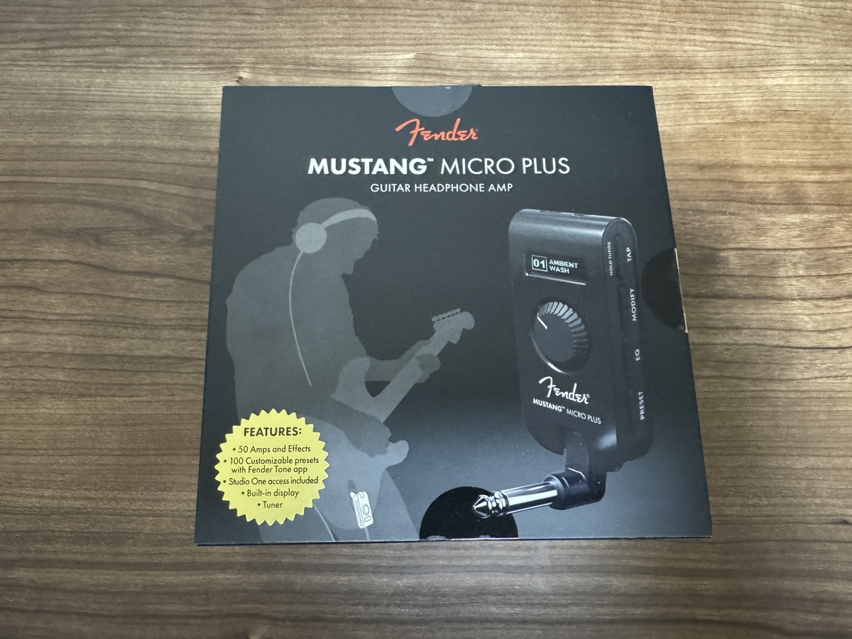 【買替え】Fender Mustang Micro Plus - FairWind-Weblog