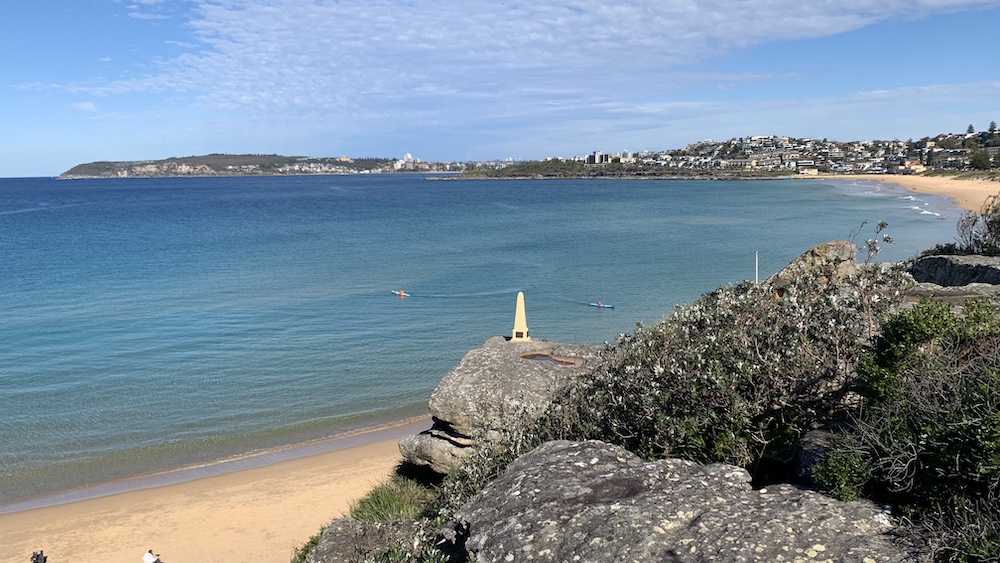 Manly とCurl Curl Beach - PAR AVION ~from Australia