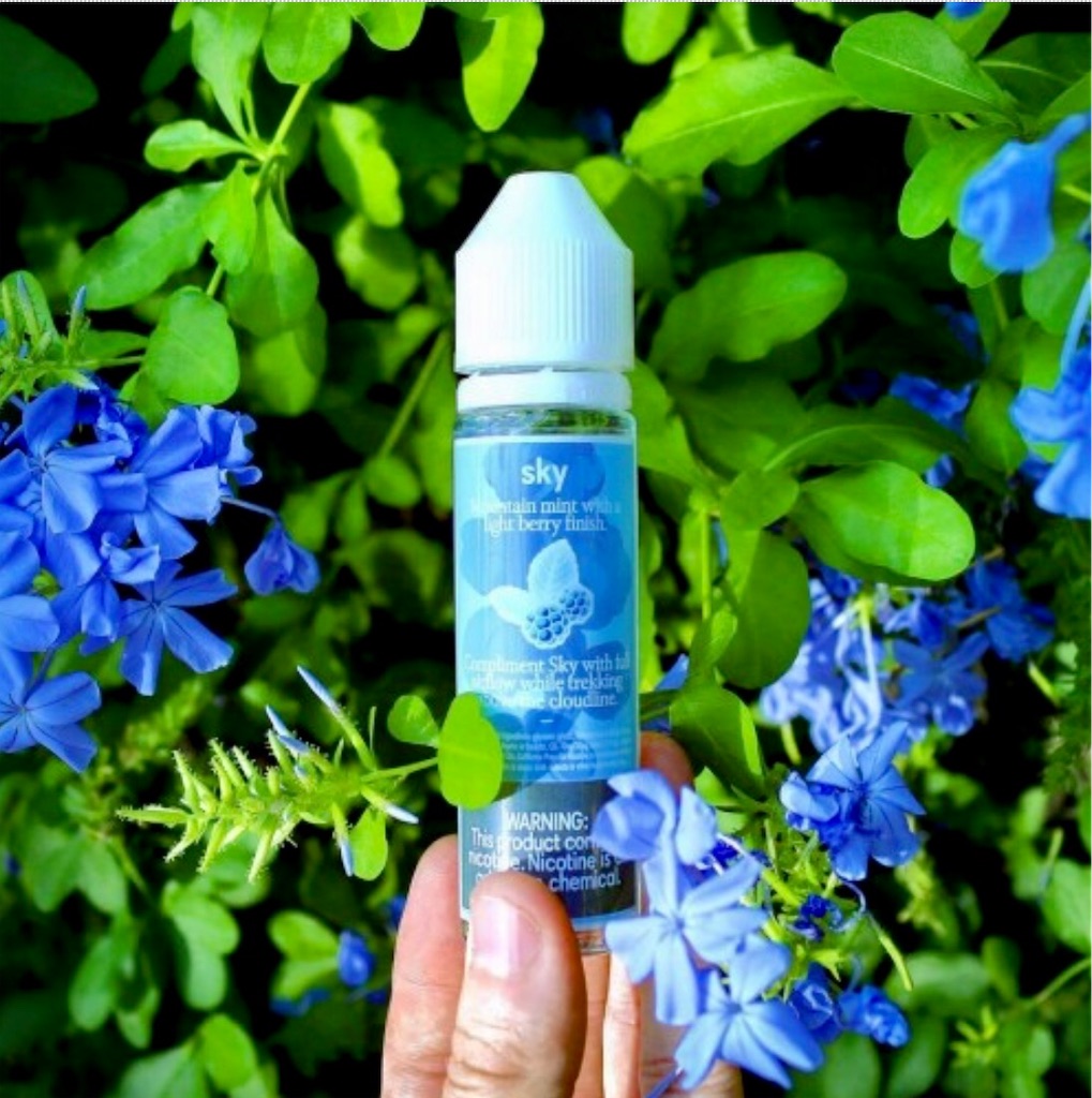 【VAPEリキッドレビュー♬】 Aeris Vapors の気になる2本をレビュー♬ ・Aeris Vapors 『Sky』 ・Aeris ...