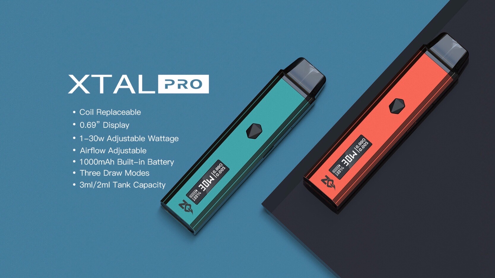 【VAPE POD型 デバイス】ZQVAPOR『 XTAL PRO 』 - 『 GENKI TV - V.P.C 』 blog