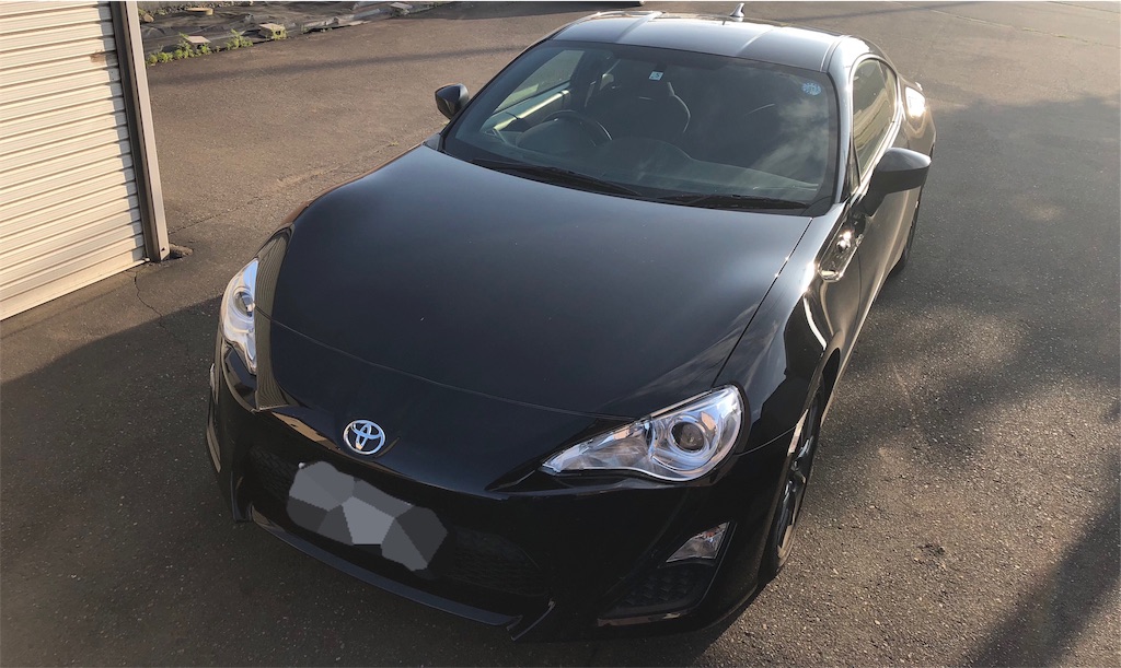 TOYOTA 86 手洗い洗車 - GENTY’s blog