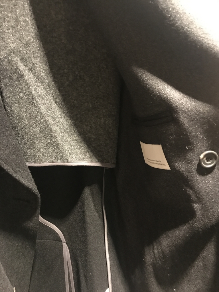 SOMERSET COVERT CLOTH COAT~松屋銀座~ - Burnish SHOP BLOG