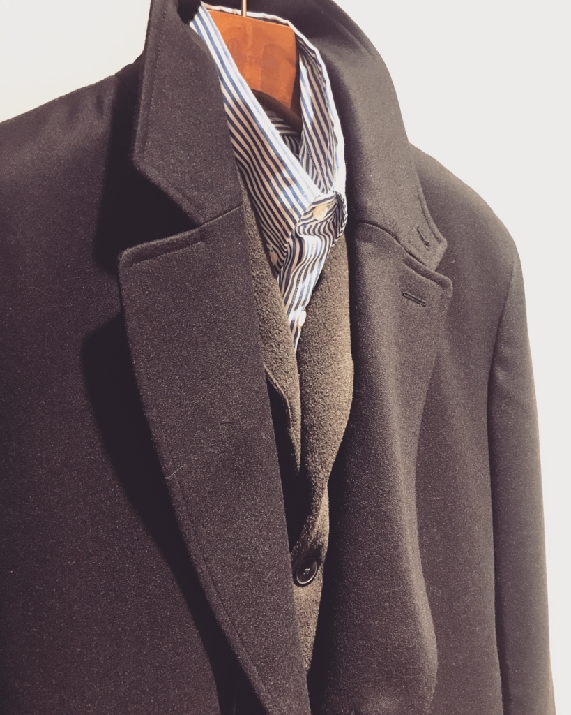 SOMERSET COVERT CLOTH COAT~松屋銀座~ - Burnish SHOP BLOG
